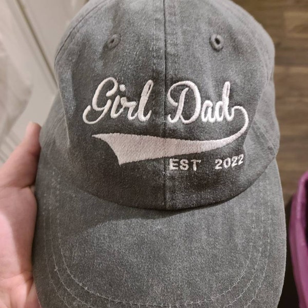 Dad Hat, Dad Est Hat, Fathers Day Hat, Dad Hat Embroidered, Fathers Day ...