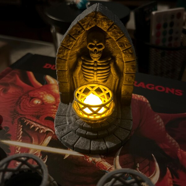 Evil Magical LED Gazing/scrying Pool Unpainted 3d Print - Etsy