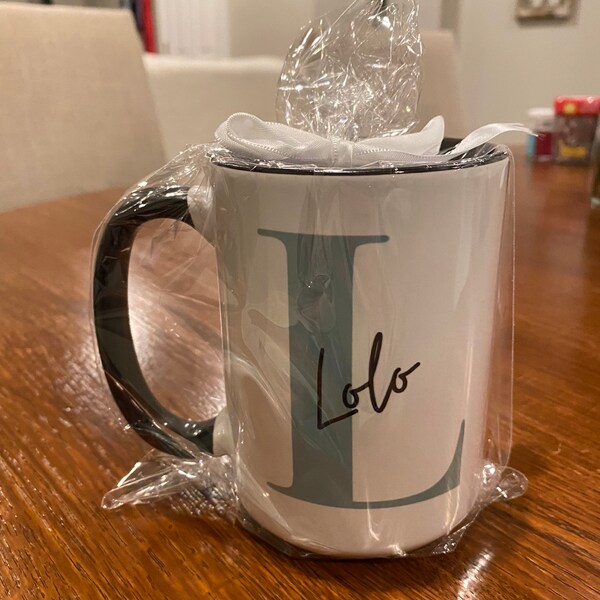 Name Mug, Personalized Name Mug, Mug for Him, Monogram Mug for Men ...
