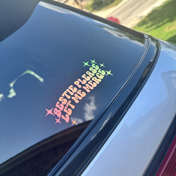 Locally Hated Car Decal Car Decal for Him Car Decal for Her Trending ...