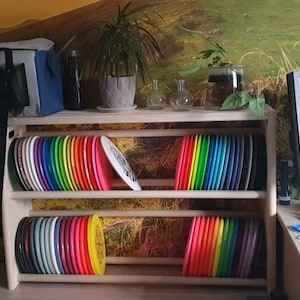 Disc Golf Storage Rack 15 to 240 Discs FREE Shipping and Laser ...
