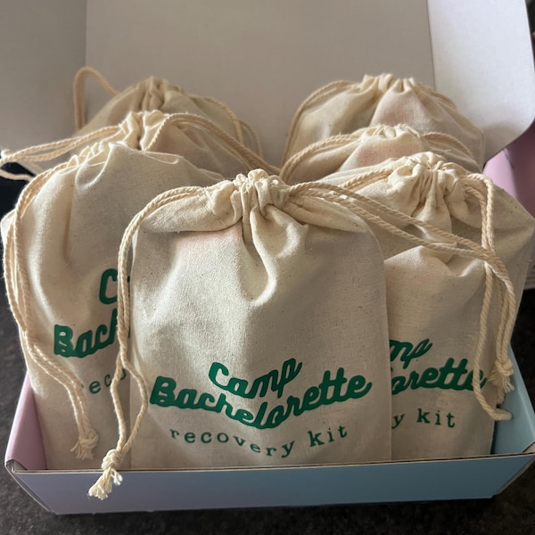 Let's Go Girls Recovery Kit and Survival Favor Bags for Bachelorettes ...