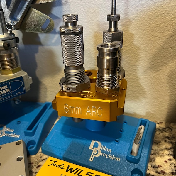 Dillon RL550B BL550 Style Billet Aluminum Tool Head CNC Made Toolhead ...