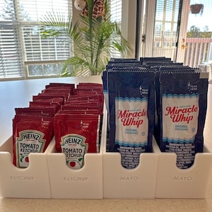 Water Flavor Packet Organizer, Drink Packet Holder, Water Packet Holder ...