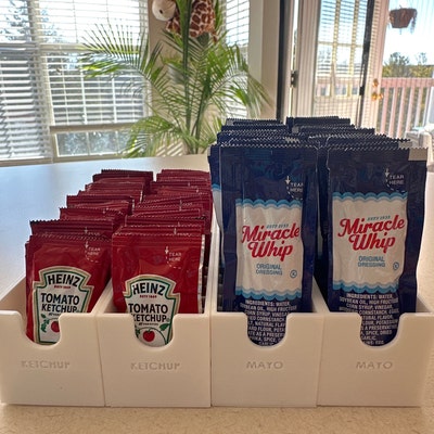 Water Flavor Packet Organizer, Drink Packet Holder, Water Packet Holder ...