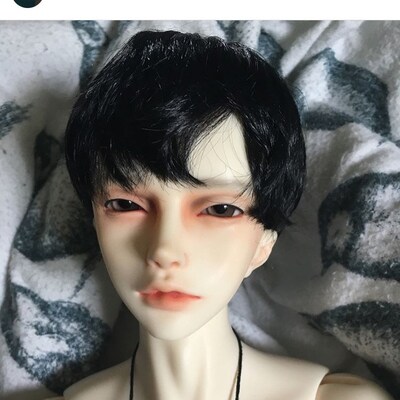 Fatiao New Dollfie SD 1/3 BJD Dolls Wig Size 8-9 Black - Etsy
