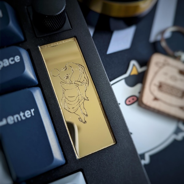 Keychron Q/V Series Badge (acrylic/aluminum/stainless Steel/brass) - Etsy
