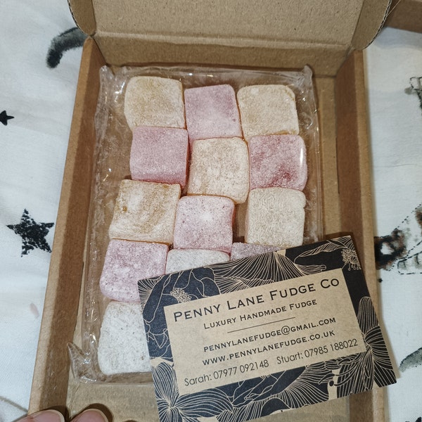 Medium Handmade Fudge Gift Box, (choose Any 2 Flavours) - Etsy UK