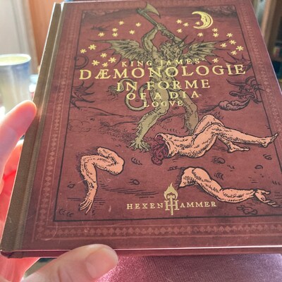 Daemonologie by King James Rare Occult Book Hand-numbered Collector's ...