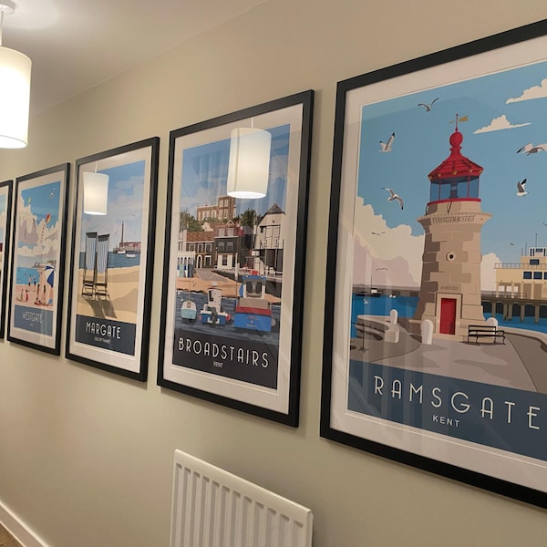 Ludlow, Shropshire. A4, A3, A2 & A1 Travel Poster - Etsy UK