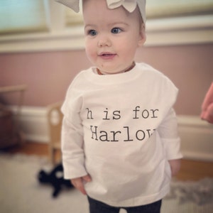 Personalized Shirt Cute Custom Shirt Boy Name Shirt Boy Toddler Name ...