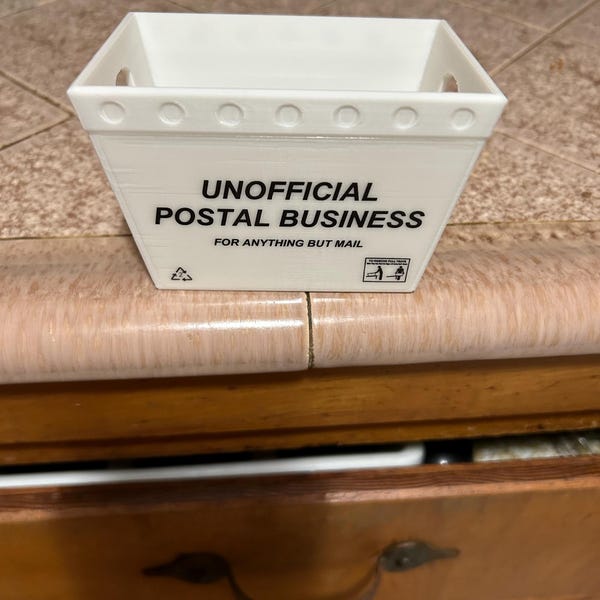 Mini Mail Tub Tote for Small Items - Etsy