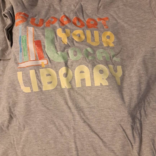 Support Your Local Library Shirt - Library Lover Tee - Book Nerd ...