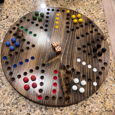 4/6 Player Extra Large Marble Wahoo , 1 Marble 4/6 Player Wahoo Board ...
