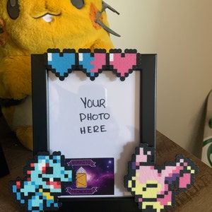 Mario and Princess Peach Picture Frame Couples Picture Frame | Etsy