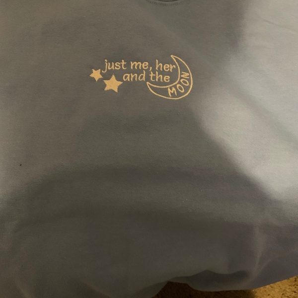 End of the Day One Direction Embroidered Crewneck Sweatshirt - Etsy