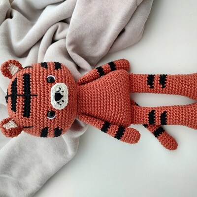 Alain the Tiger Amigurumi Crochet Pattern Create Your Own Adorable ...