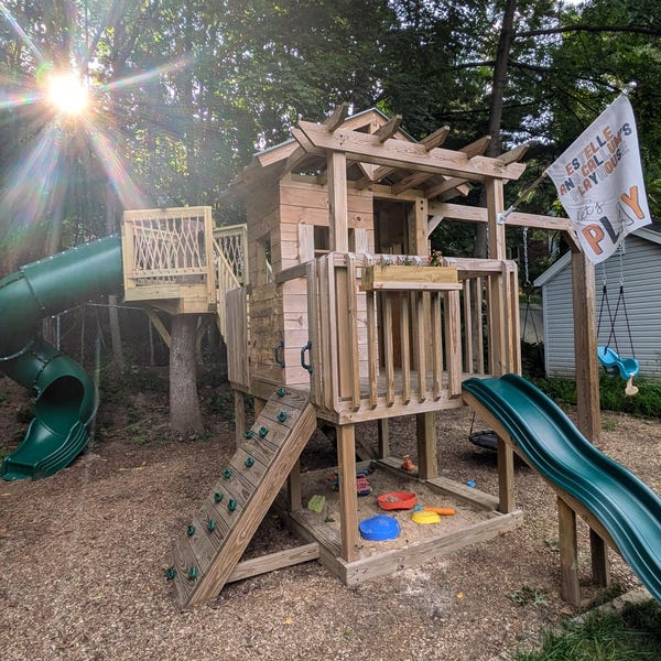 Kids Playhouse Flag Banner for Playroom Sign for Playground Welcome ...