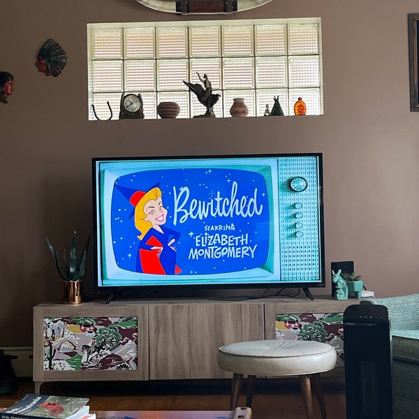 Vintage Samsung Frame TV Art, Blank Turned off Retro Tv Photo, 529 ...