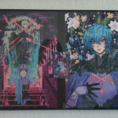 Dimitri Gothic Horror FE3H Fire Emblem Three Houses A4 Print - Etsy
