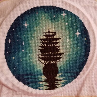 Landscape Cross Stitch Pattern Easy Counted Cross Stitch - Etsy