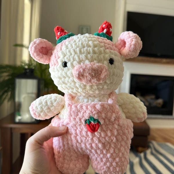 10-in-1 Fruit Cows Crochet Pattern Bundle amigurumi Highland Cow ...