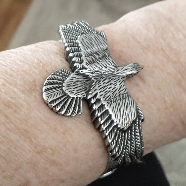 5pcs Stainless Steel Punk Patterned Beads for 8mm Leather Bracelets ...