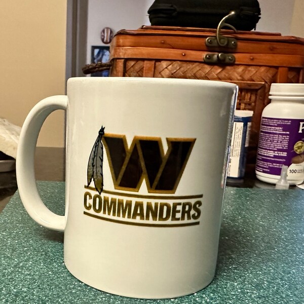 Funny Washington Commanders Mug, Washington State Commanders Coffee Mug ...