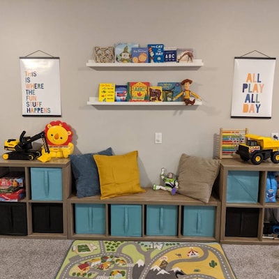 Playroom Poster Print Pack Printable Wall Art Poster Print - Etsy