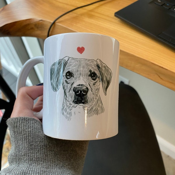 Custom Dog Mug, Dog Lover Gift, Pet Memorial, Dog Memorial Gift, Pet ...