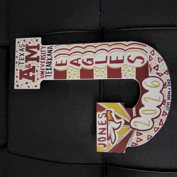 Custom College Letter - Etsy