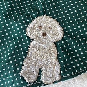 Cockapoo Embroidery Design: Sitting Dog, 4x4 Hoop (digital Download) - Etsy