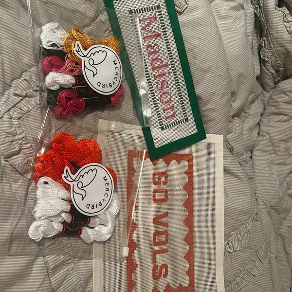 TCU Needlepoint Canvas - Etsy