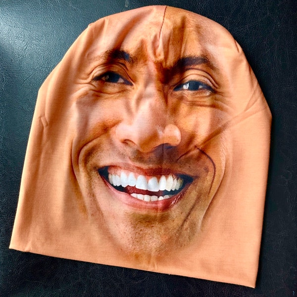 Cursed Dwayne the Rock Johnson Shrek Meme Beanie Hat - Etsy