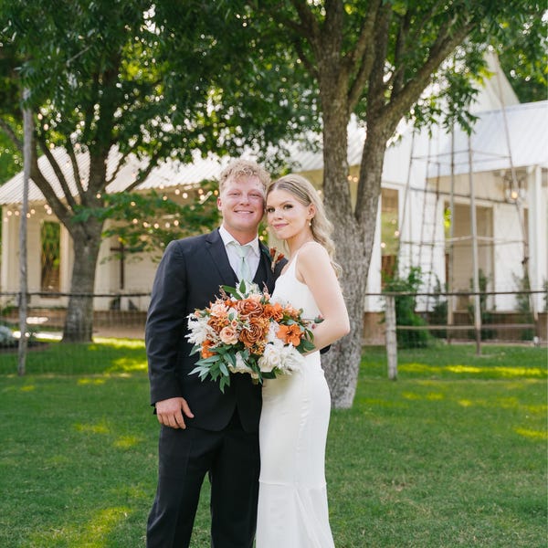 Burnt Orange and Navy Blue Wedding Flowers, Burnt Orange & Navy Wedding ...