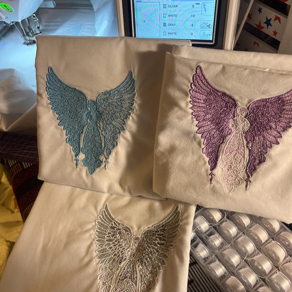 FSL American Wings Embroidery Design - Etsy