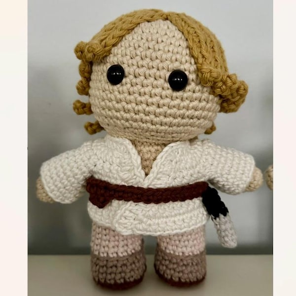 PATTERN LUKE SKYWALKER Star Wars - Tribute (crochet Pattern in English ...