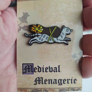 38mm Sword Rabbit Hard Enamel Pin | Etsy