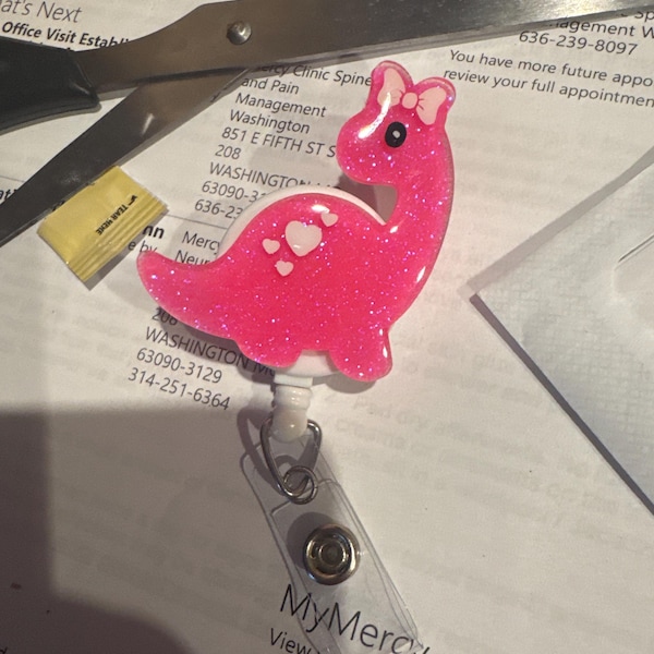 Daisy Badge Reel, Flower ID Holder, Spring Badge Reel, Summer Badge ...