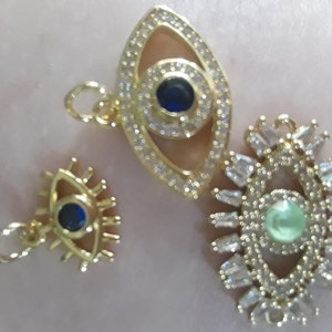 18K Gold Filled Dainty Jupiter Symbol Charm Astrological Charm Planet ...