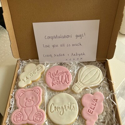 New Job Congratulations Good Luck Personalised Biscuit Cookies - Etsy UK
