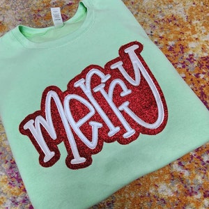 Grateful Hand Lettered Cursive Applique Design Double Layer Stacked ...