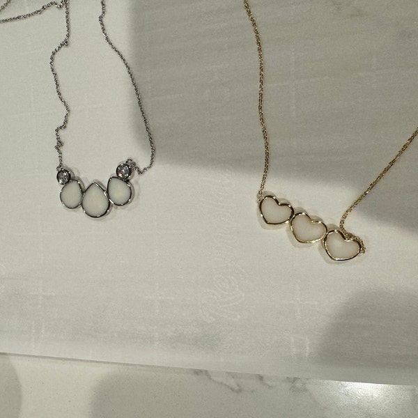 DIY Double Embrace Breastmilk Ring Sterling Silver Yellow Gold DIY ...