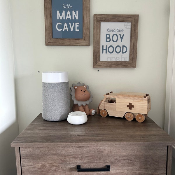 Little Man Cave, Long Live Boyhood , Black White Nursery, Checkered ...
