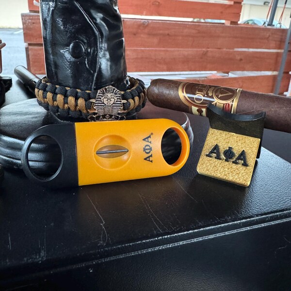 Alpha Phi Alpha 2-piece Cigar Stand - Etsy