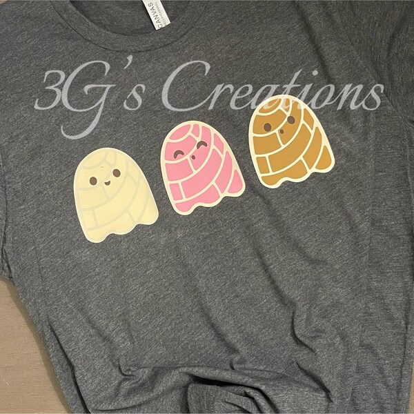 Spooky Conchas SVG - Mexican Conchas Ghost - Halloween Pan Dulce ...