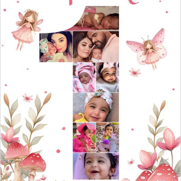Graduation Photo Collage TEMPLATE Set, Graduation Party Poster Display ...