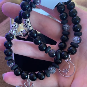 Corpse Bride Set of Two Matching Couple Bracelets, Victor and Emily ...