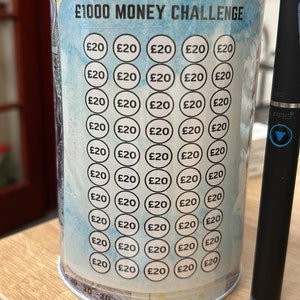 100 Kids Teenage Money Box Tin Sticker Kids Saving Money - Etsy UK