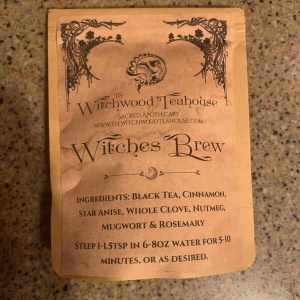 Witches Brew Organic Loose Leaf Witch Tea - Etsy